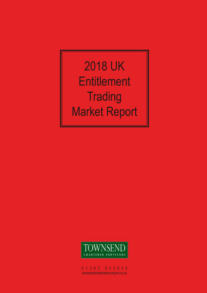 2018 UK Entitlement Trading Market Report - Townsend Chartered Surveyors